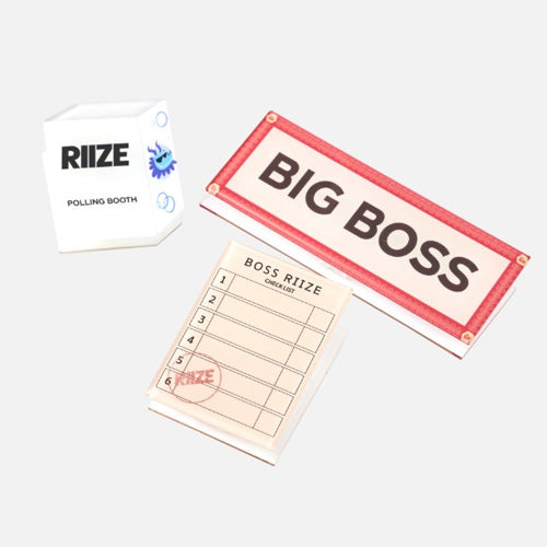 라이즈 | RIIZE BOSS RIIZE OFFICIAL MD [ MINI ACRYLIC CLIP ] – Music Plaza