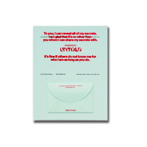 엔하이픈 | ENHYPEN THE 2ND ALBUM [ ROMANCE : UNTOLD ] – Music Plaza