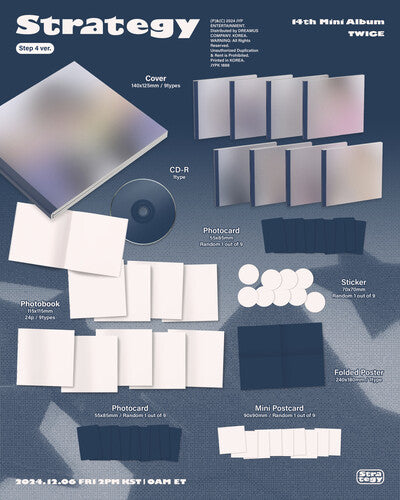 TWICE STRATEGY Step 4 Ver. [US Release]– Music Plaza