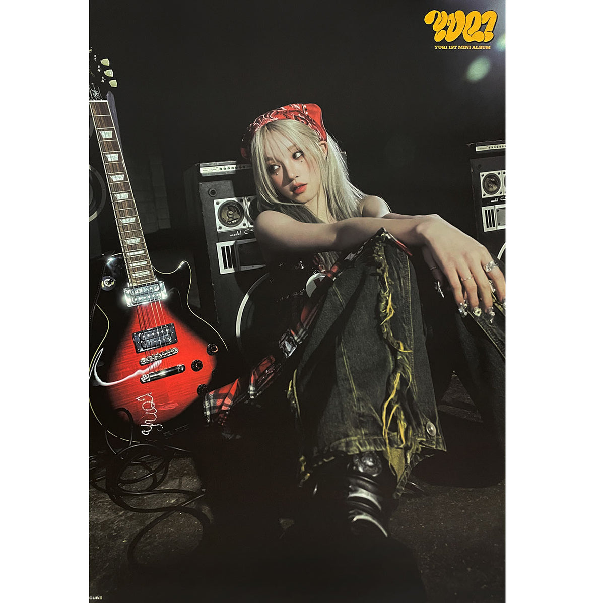 우기 | YUQI | 1ST MINI ALBUM [ YUQ1 ] | (STAR VER.C) POSTER ONLY– Music Plaza