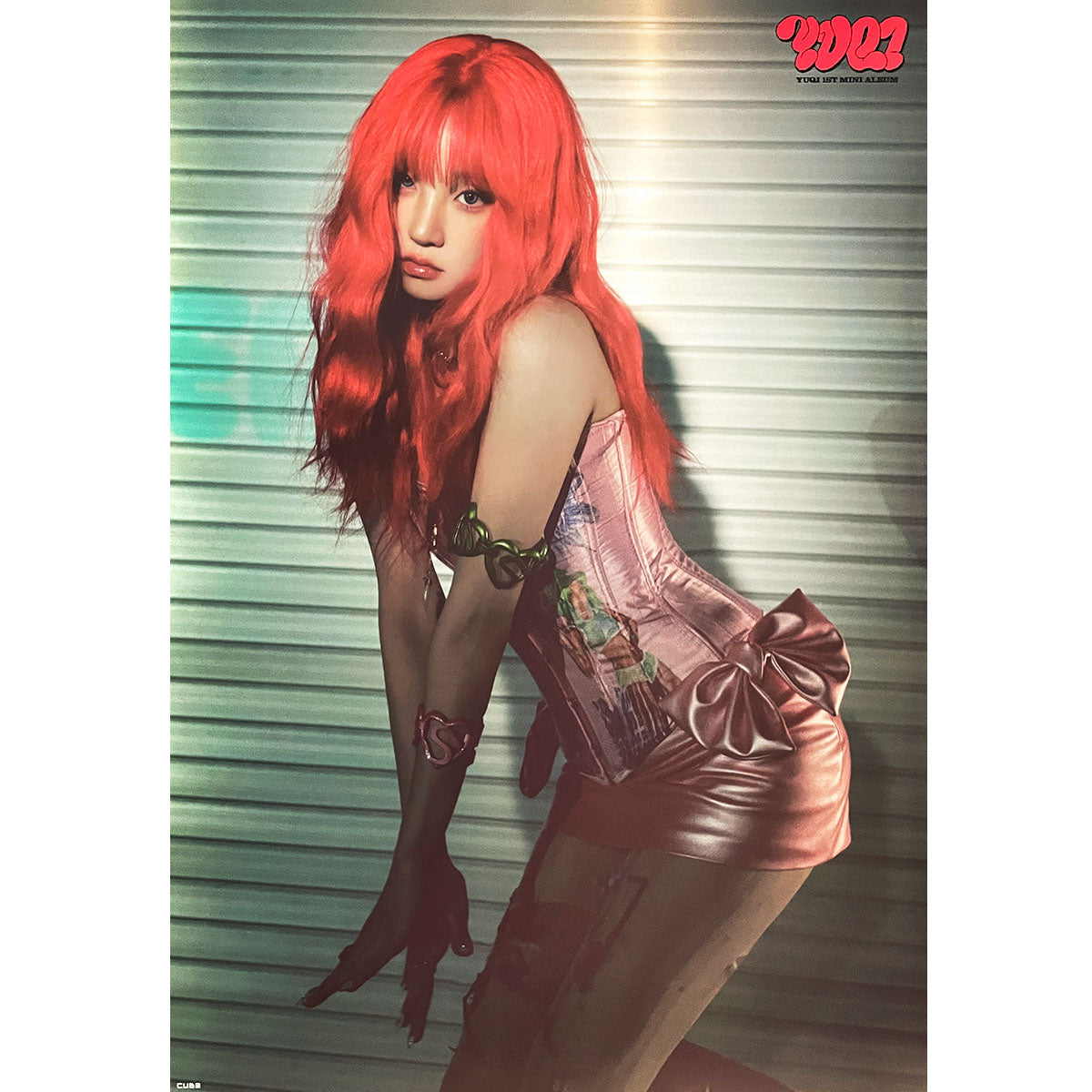 우기 | YUQI | 1ST MINI ALBUM [ YUQ1 ] | (RABBIT VER.C) POSTER ONLY ...