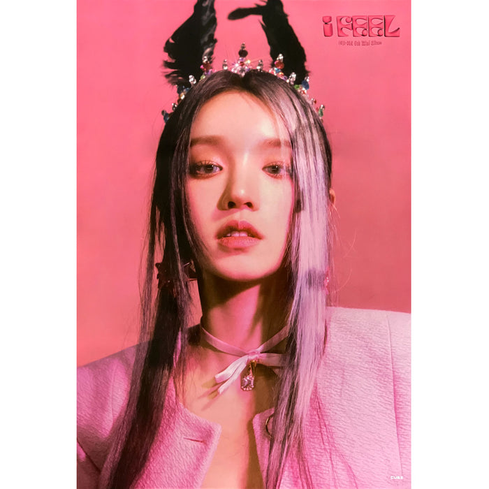 (여자) 아이들 | (G)I-DLE | 6TH MINI ALBUM [ I FEEL ] | (YUQI VER.) POSTER O ...