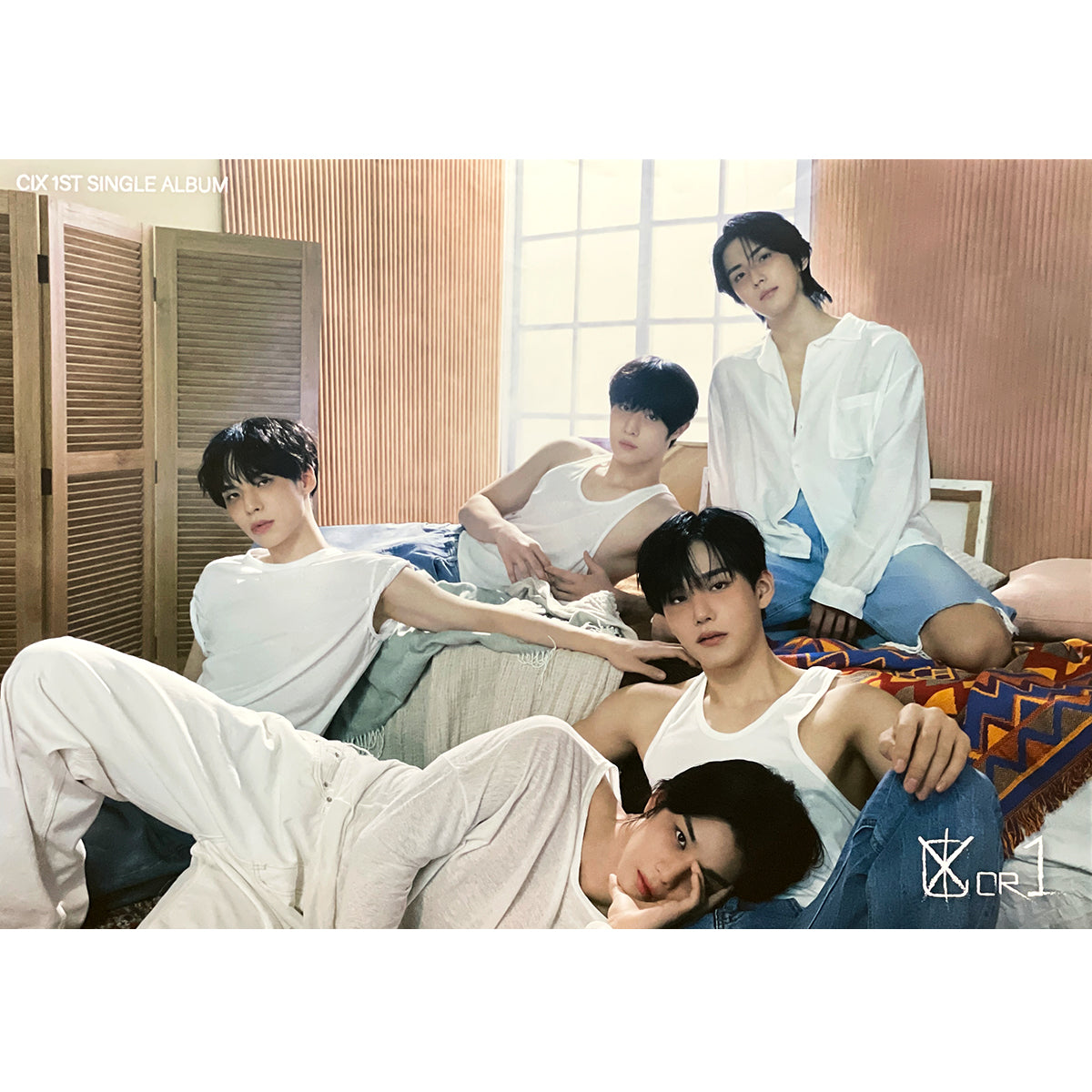씨아이엑스 | CIX | 1ST SINGLE ALBUM [ 0 OR 1 ] | (HUMANOID VER.) POSTER ONL ...