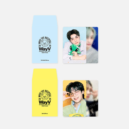 WayV | 2025 SM ARTIST SEASON’S GREETINGS OFFICIAL MD TRADING CARD SET ...