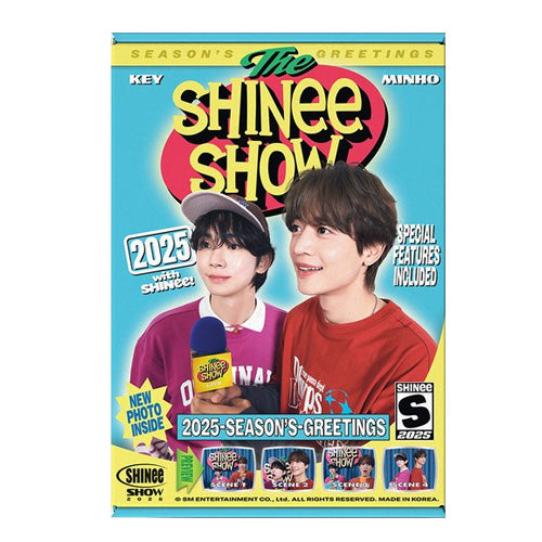 샤이니 | SHINEE 2025 SEASON'S GREETINGS+POB(PHOTOCARD SET)– Music Plaza