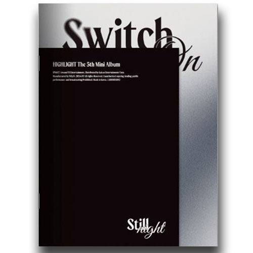 하이라이트 | HIGHLIGHT 5TH MINI ALBUM [ SWITCH ON ] PHOTOBOOK VER. – Music Plaza