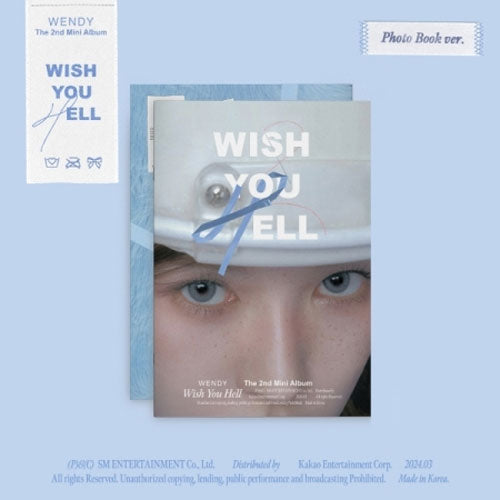 웬디 | WENDY 2ND MINI ALBUM [ WISH YOU HELL ] PHOTOBOOK VER. – Music Plaza