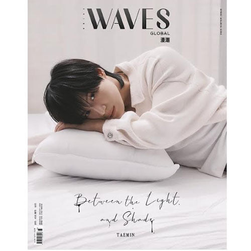 WAVES GLOBAL 2023-12 [ TAEMIN ] CHINESE MAGAZINE+2 POLAROID & POSTER ...