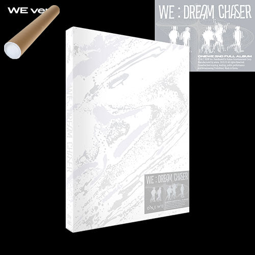 원위 |ONEWE 2ND FULL ALBUM [ WE: DREAM CHASER ] WE VER.+POSTER – Music Plaza