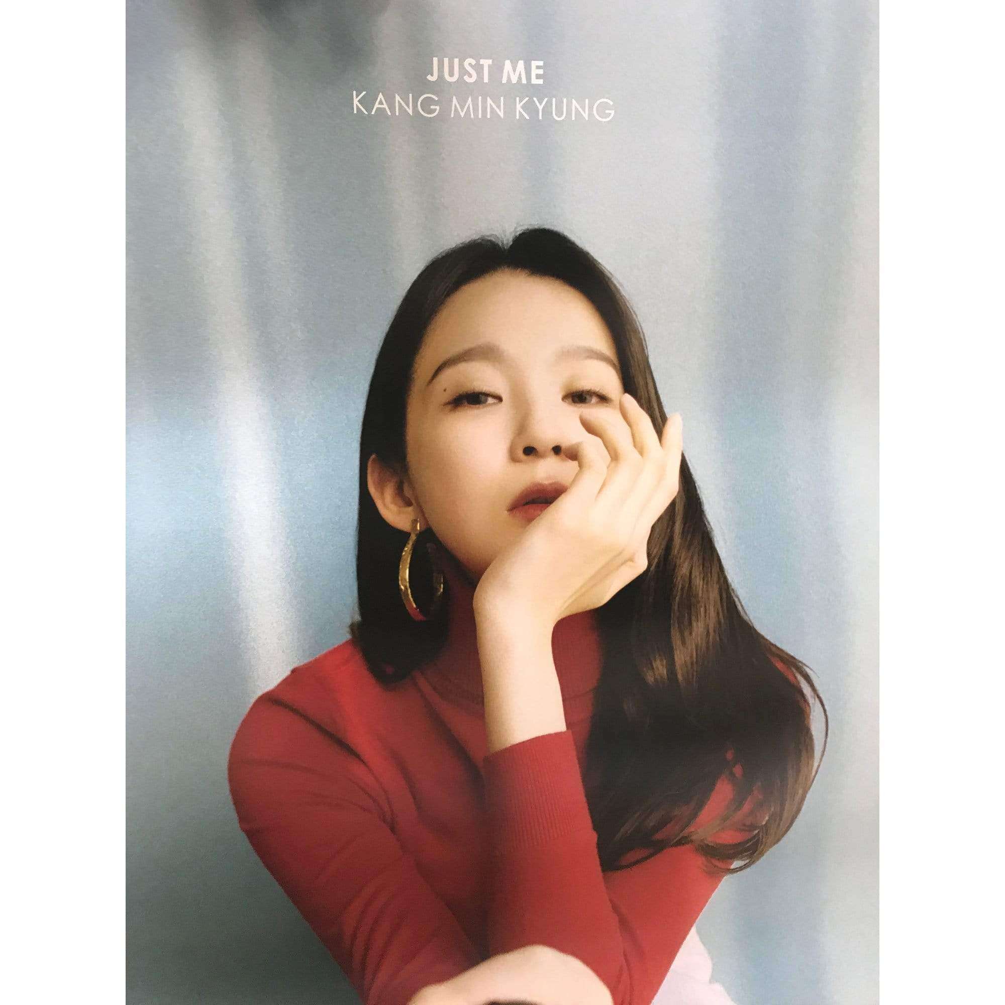 강민경 | KANG MINKYUNG | 1ST MINI ALBUM [ JUST ME ] | POSTER ONLY – Music ...