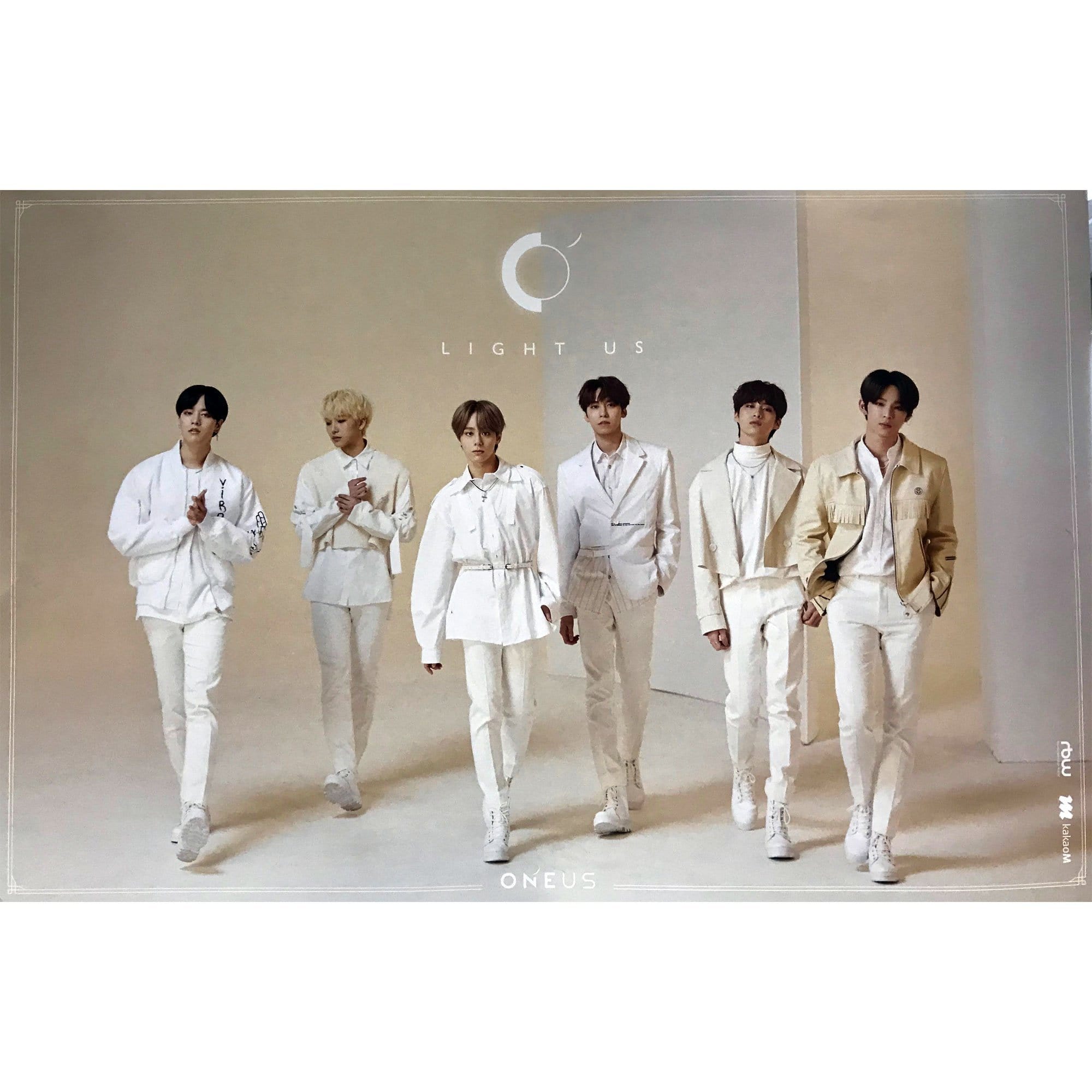 원어스 | ONEUS | LIGHT US - 1ST MINI ALBUM | POSTER – Music Plaza