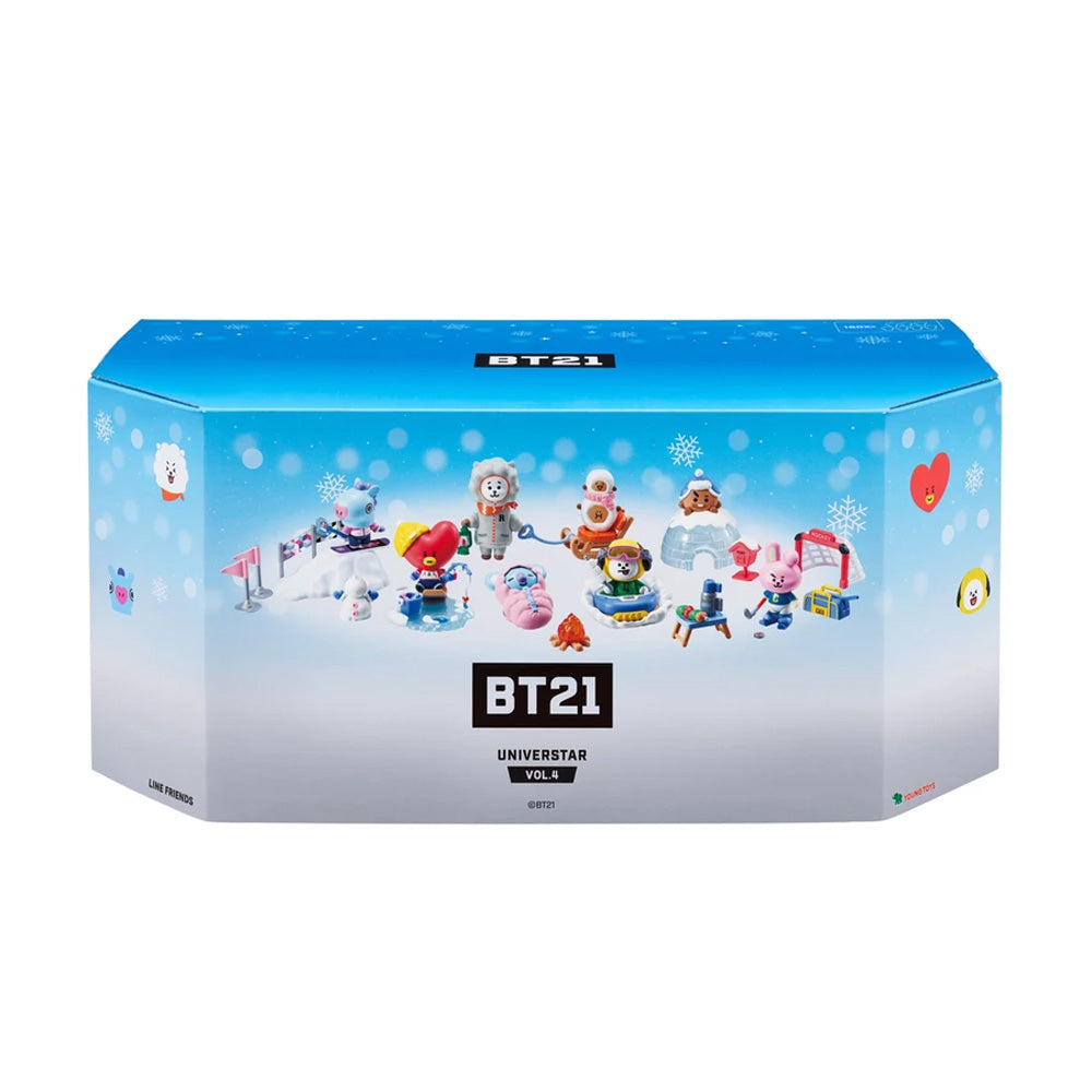 BT21 COLLECTIBLE FIGURE BLIND PACK [ VOL. 4 WINTER THEME ] – Music Plaza