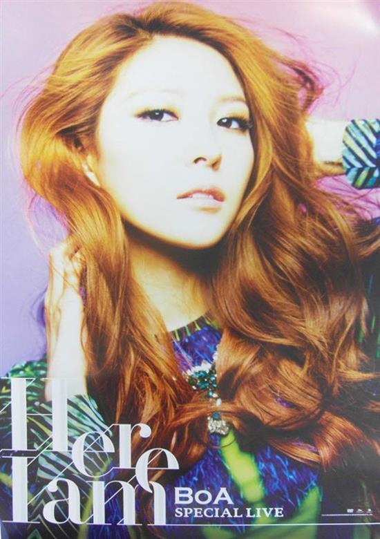 보아 | BOA SPECIAL LIVE POSTER 20.5" X 30" – Music Plaza