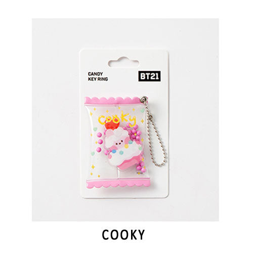 BT21 [ MININI SWEETIE ] CANDY KEYRING– Music Plaza
