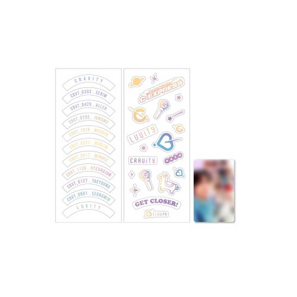 크래비티 | CRAVITY [ C-EXPRESS ] DECO STICKER SET – Music Plaza