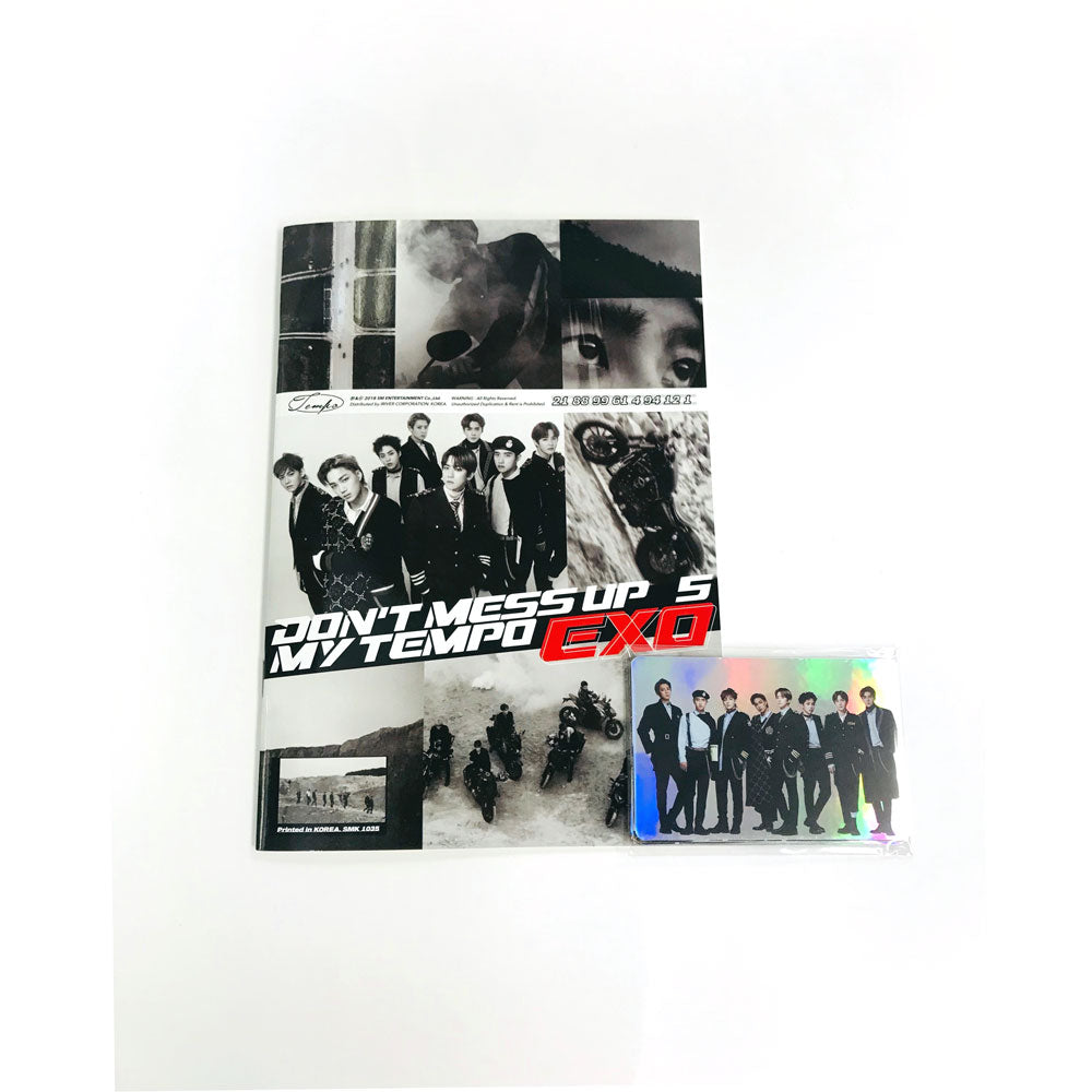 엑소 | EXO HOLOGRAM STICKER + BOOK SET– Music Plaza