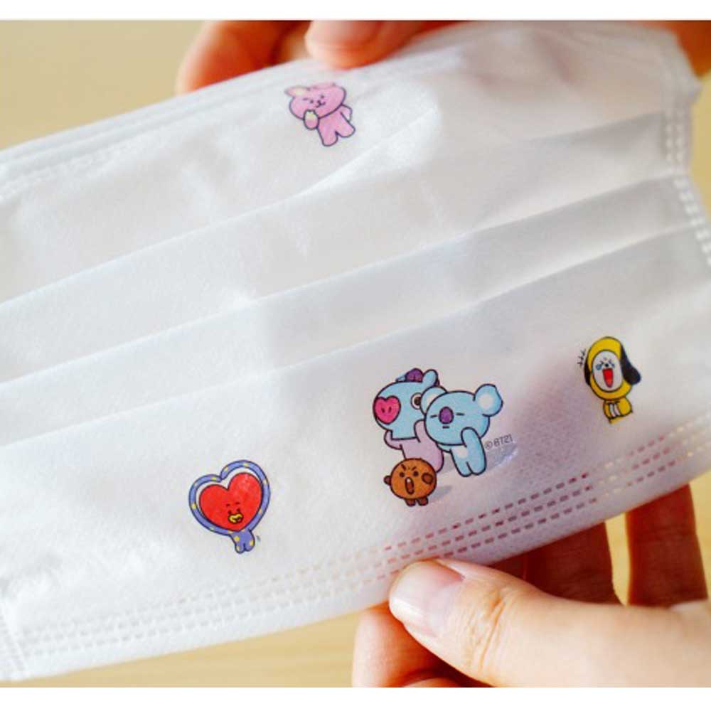 BT21 MASK DECO STICKER– Music Plaza