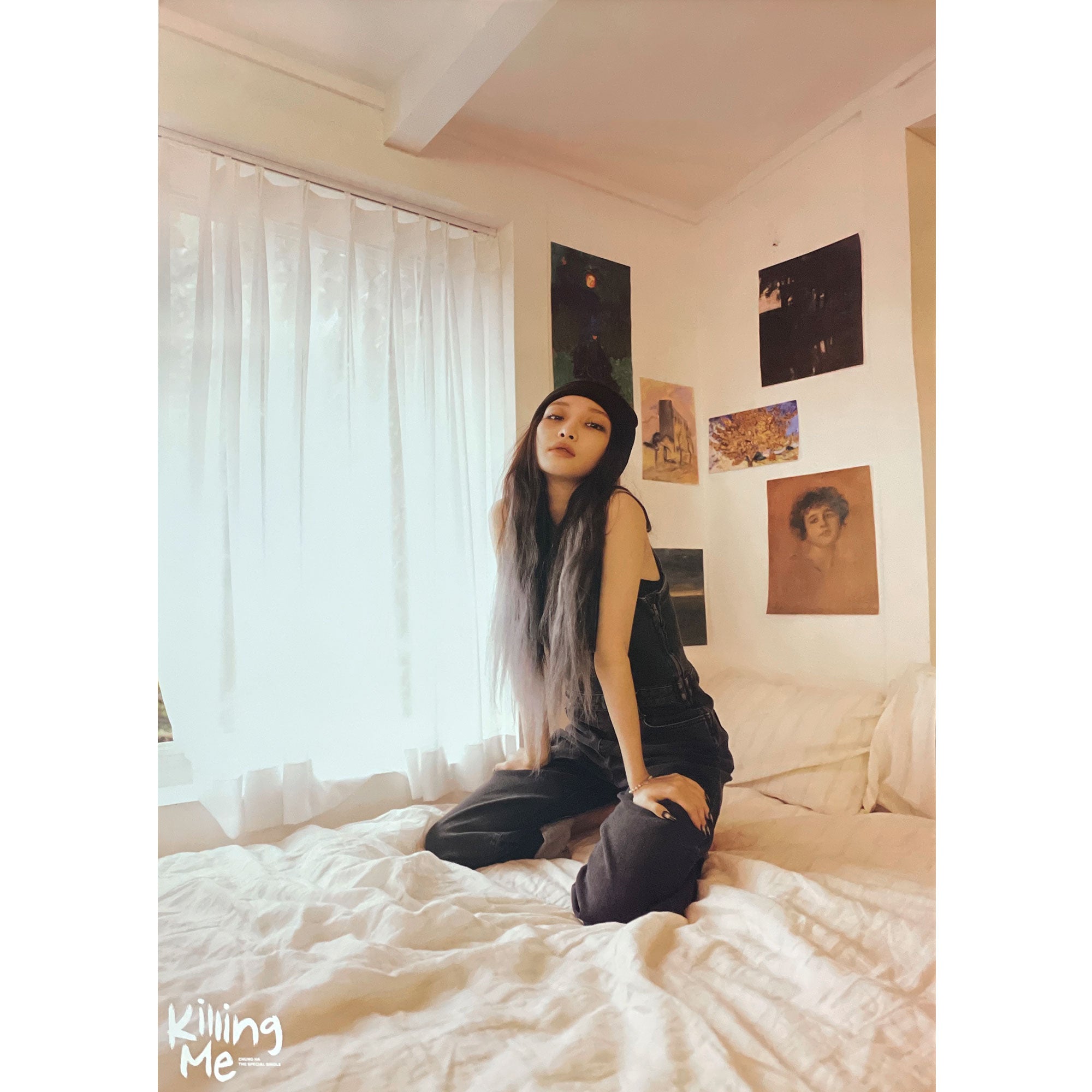 청하 | CHUNG HA 4TH MINI [ FLOURISHING ] POSTER – Music Plaza