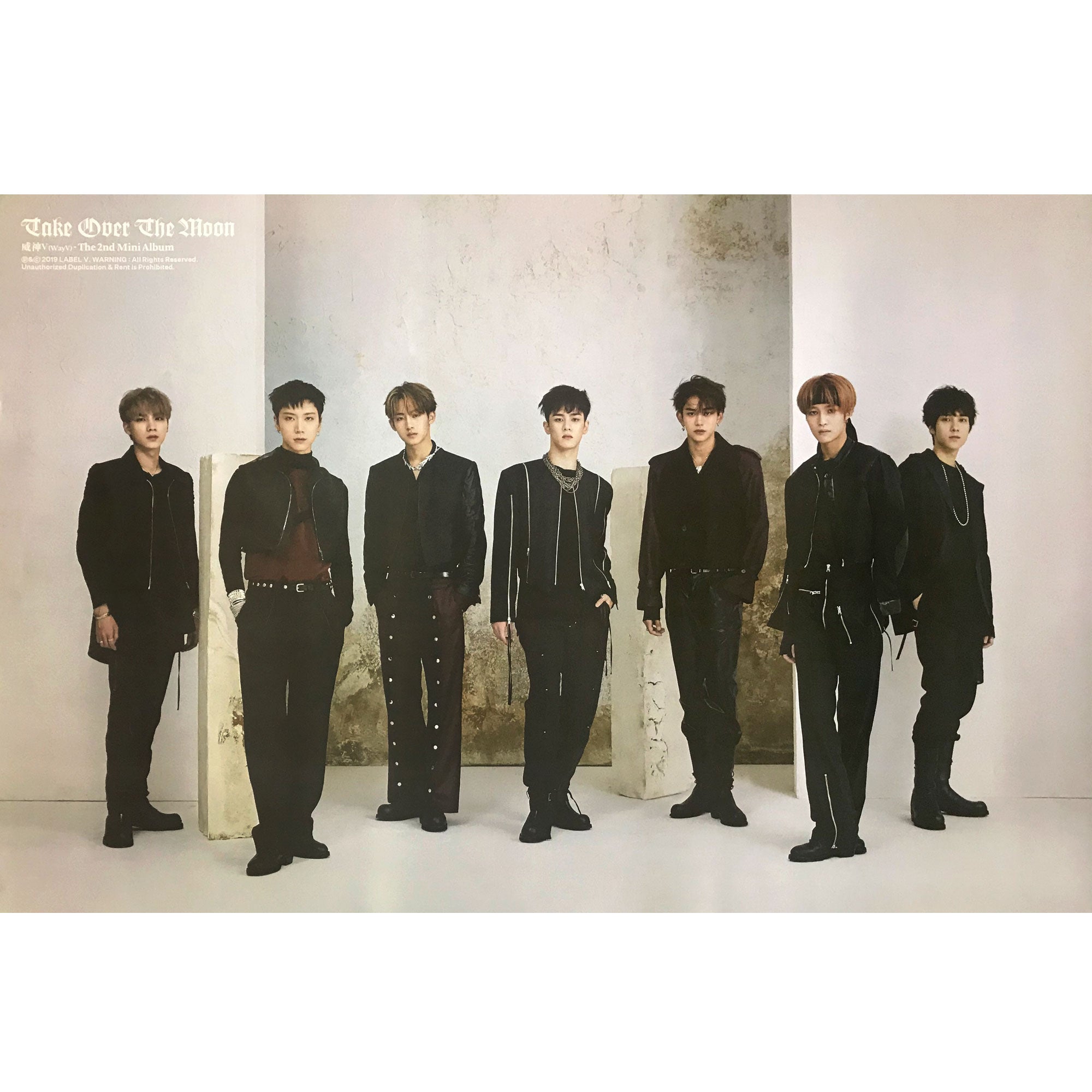 웨이션브이 | WAYV | 2ND MINI ALBUM [ TAKE OVER THE MOON ] | POSTER ONLY ...