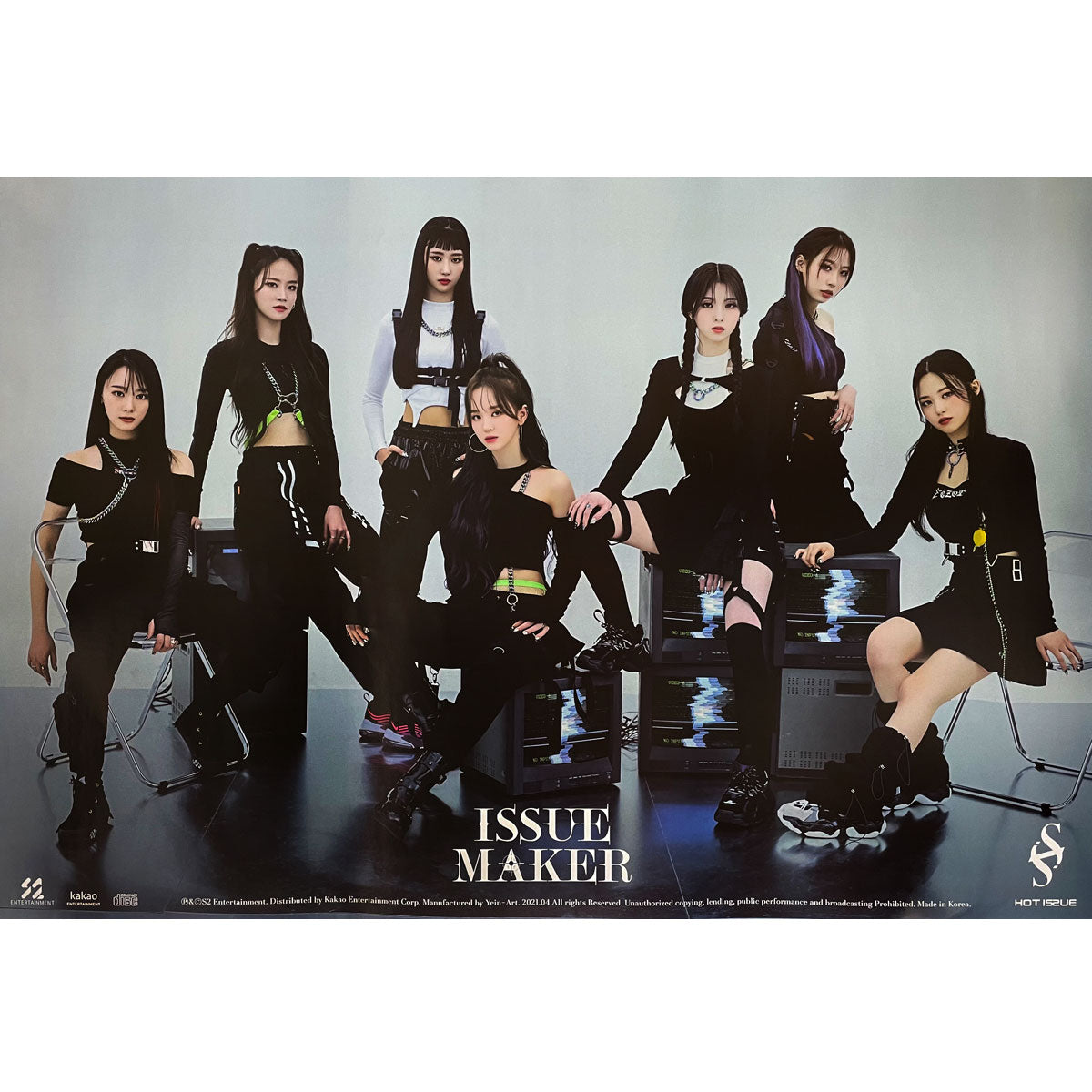 Blackpink | 블랙핑크 | Square Up Album Poster (2 Sides) | POSTER – Music Plaza