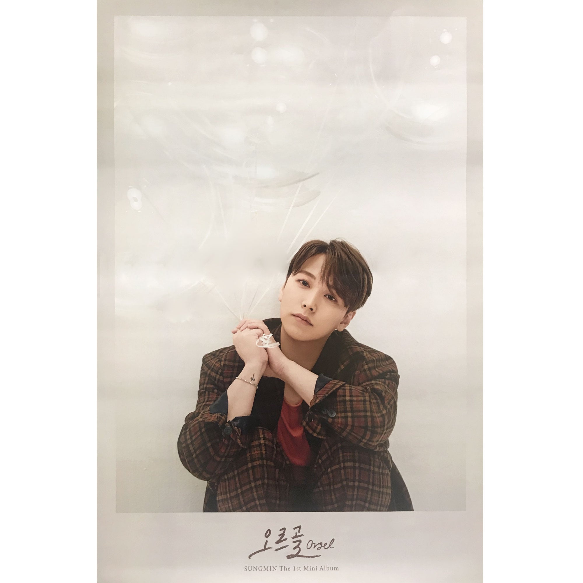 SUNGMIN | 성민 | 1ST MINI ALBUM [ORGEL] | (VERSION B) POSTER ONLY – Music ...
