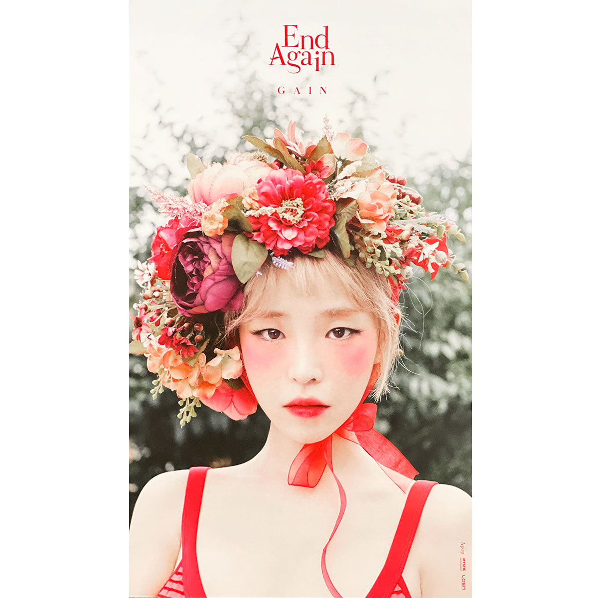 가인 | GAIN END AGAIN POSTER ONLY – Music Plaza