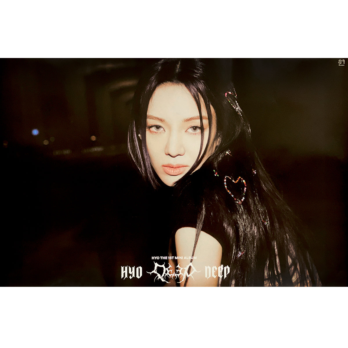 효연 | HYO | 1ST MINI ALBUM [ DEEP ] | (ILLUSION VER. B) POSTER ONLY ...