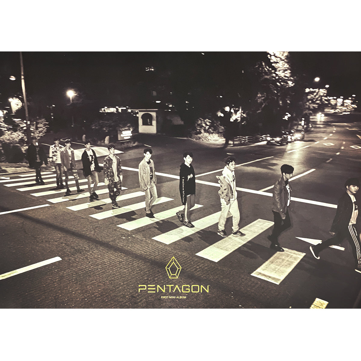 펜타곤 | PENTAGON | 1ST MINI ALBUM [ PENTAGON ] | POSTER ONLY– Music Plaza