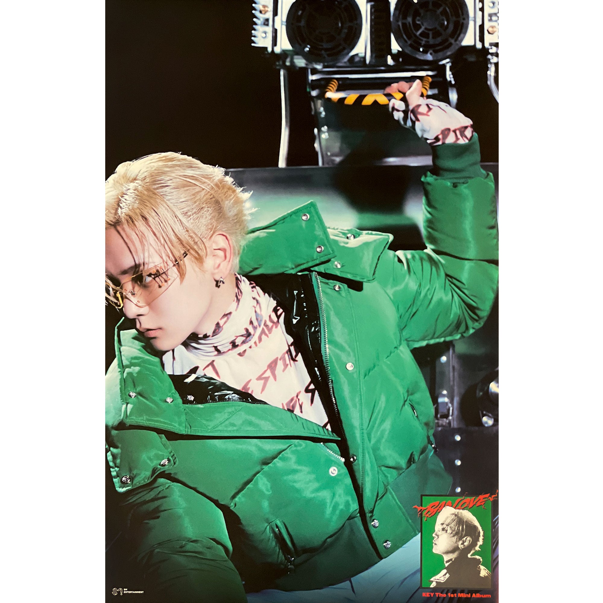 키 | KEY | 1ST MINI ALBUM [ BAD LOVE ] | (BOOKLET VER.) POSTER ONLY ...