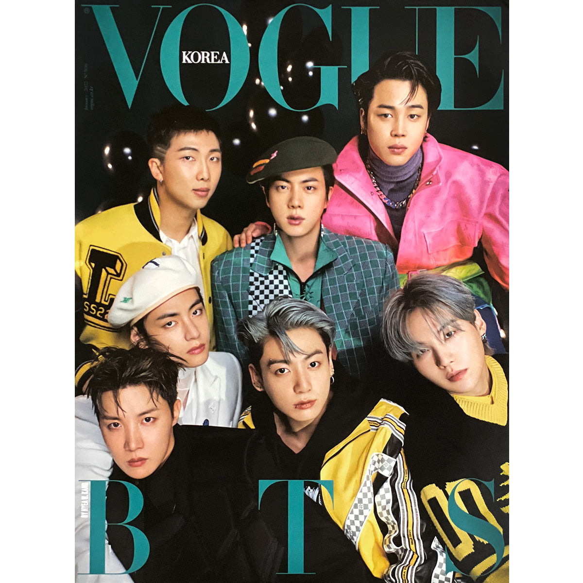 보그 코리아 | VOGUE KOREA | [ BTS ] COVER | 2022-1 | (VERSION B) POSTER ONL ...