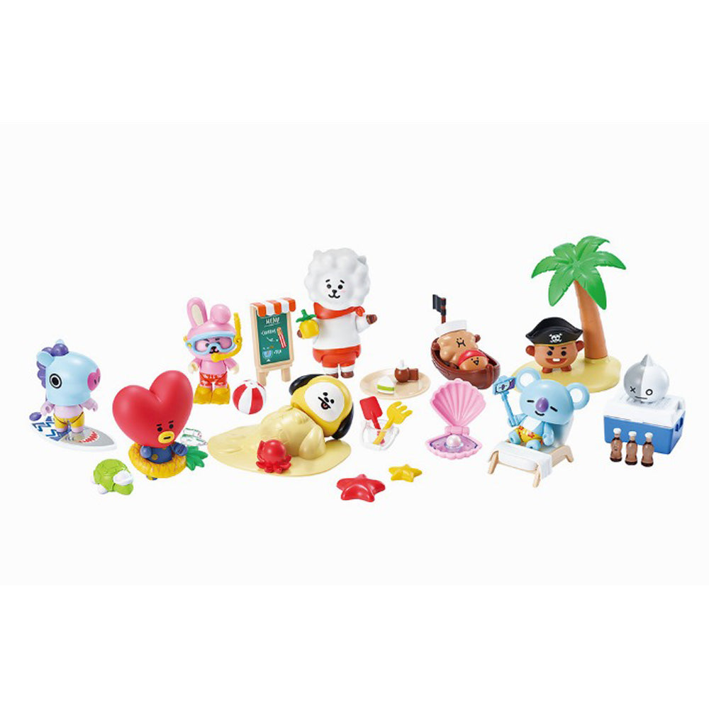 BT21 COLLECTIBLE FIGURE BLIND PACK [ VOL. 2 SUMMER VACATION THEME ...