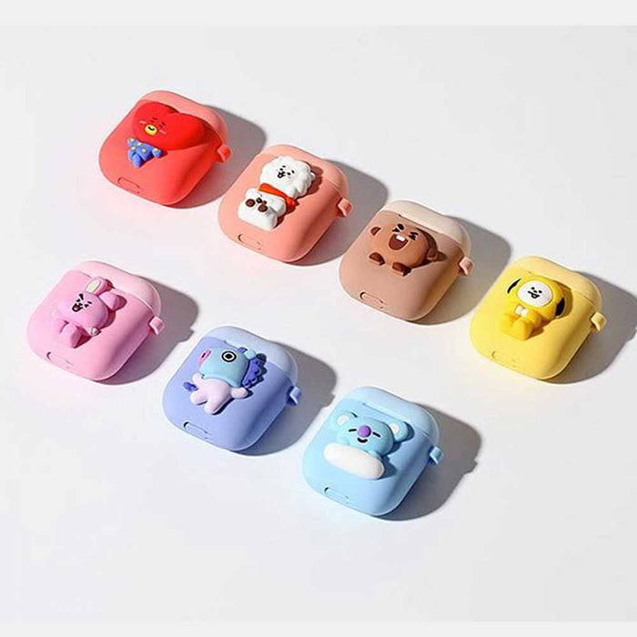 BT21 TWO-TONE AIRPOD CASE | OFFICIAL MD– Music Plaza