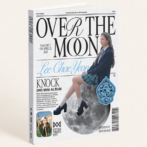 이채연 | LEE CHAEYEON 2ND MINI ALBUM [ OVER THE MOON ] – Music Plaza