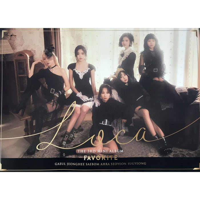 페이버릿 | FAVORITE | 3RD MINI ALBUM [ LOCA ] | POSTER ONLY– Music Plaza