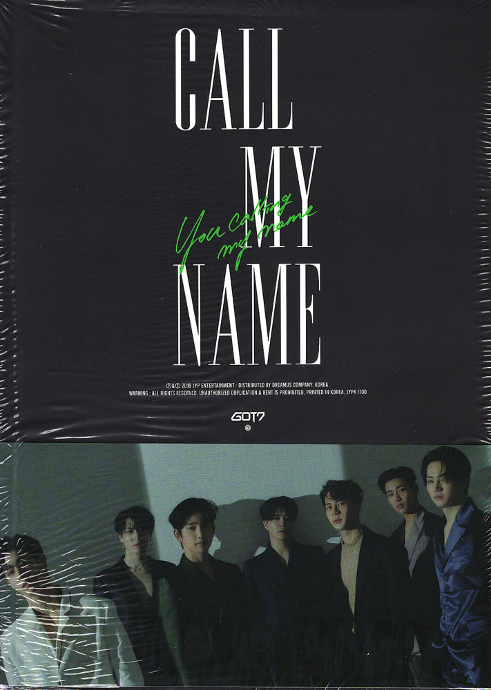 갓세븐 | GOT7 10TH MINI ALBUM [ CALL MY NAME ] – Music Plaza