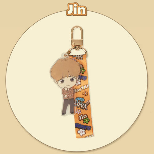 방탄소년단 | BTS [ TINYTAN ] DYNAMITE ACRYLIC STRAP KEYRING– Music Plaza