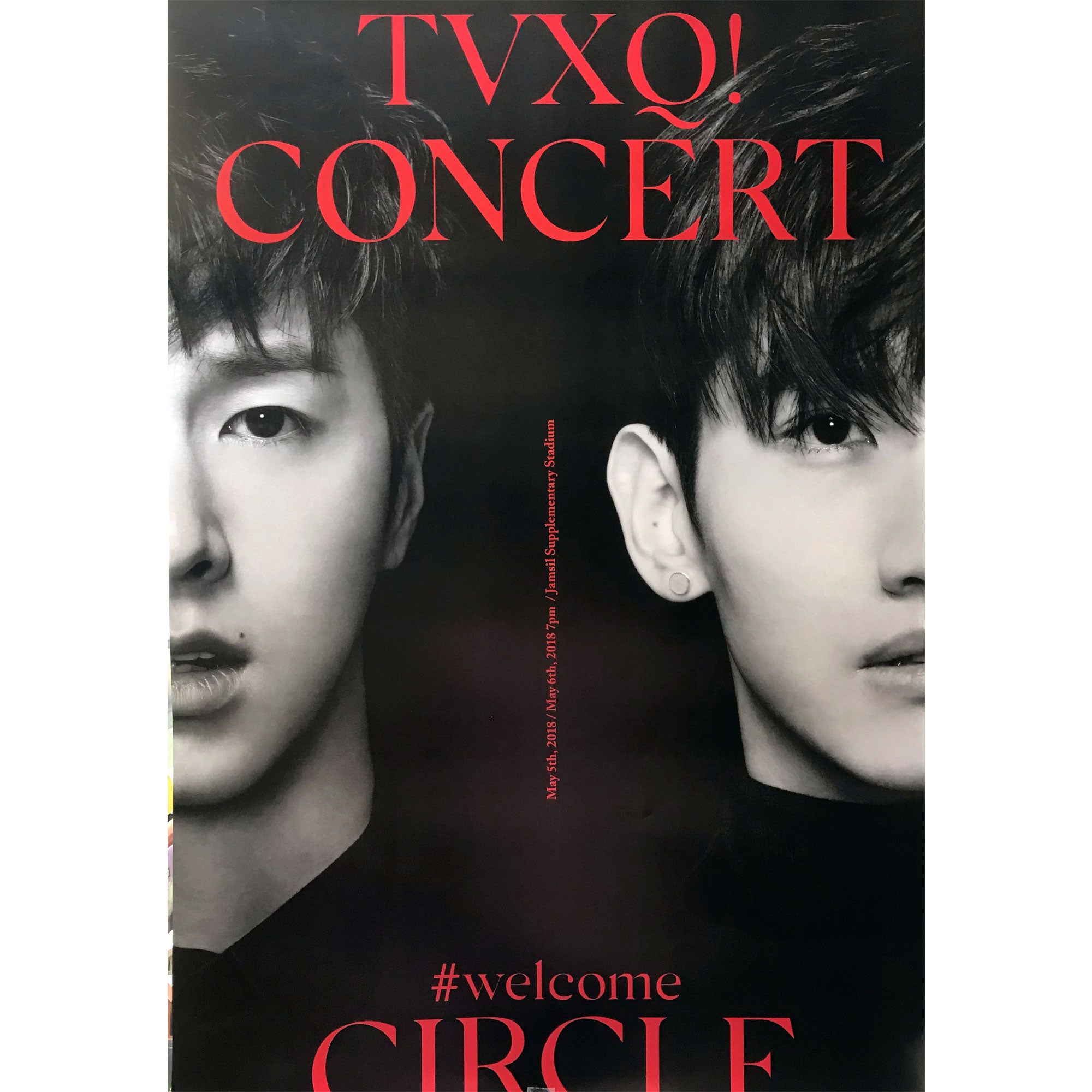 동방신기 | TVXQ | CONCERT DVD [ TVXQ! CONCERT CIRCLE #WELCOME ] | POSTER O ...