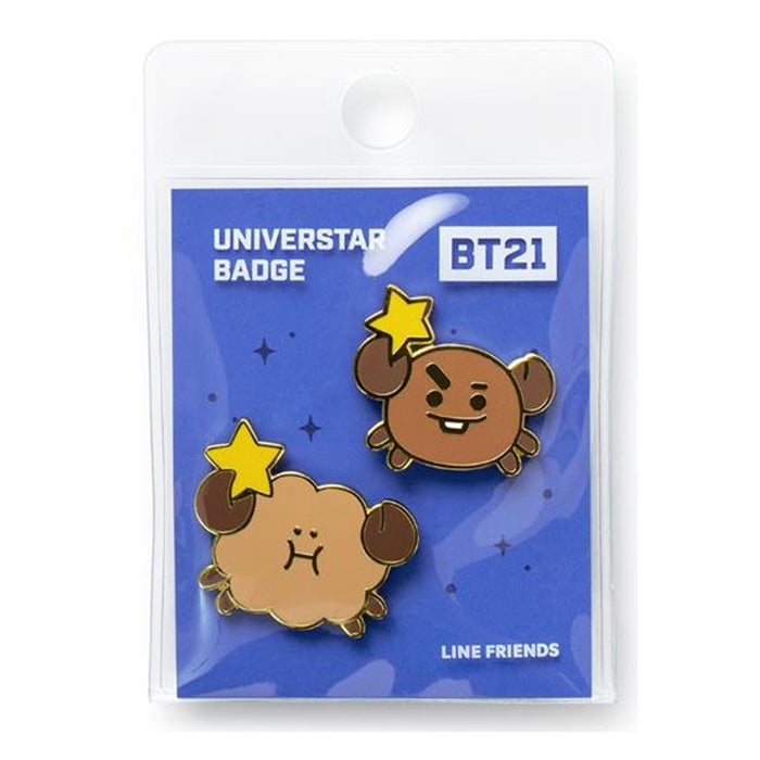 BT21 CONSTELLATION BADGE SET– Music Plaza