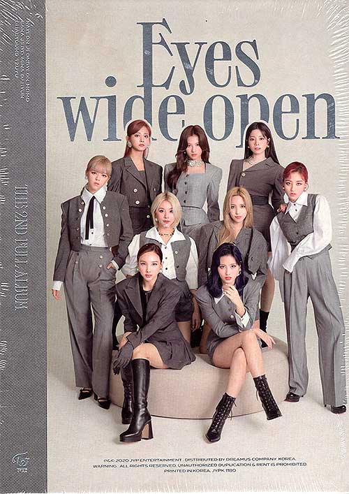 트와이스 | TWICE 2ND ALBUM [ EYES WIDE OPEN ] – Music Plaza